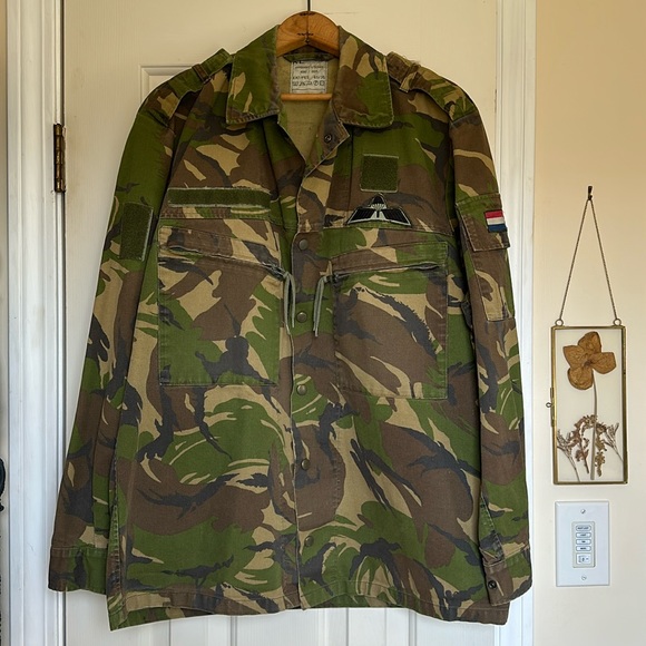 Jackets & Coats | Vintage Dutch Military Camo Field Jacket | Poshmark